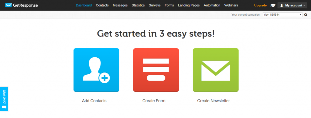 How to create a Getresponse Newsletter Templates in Minutes!