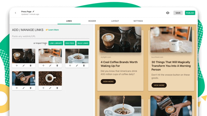 How To Quickly Add Press Pages for Wix Website- elink Blog