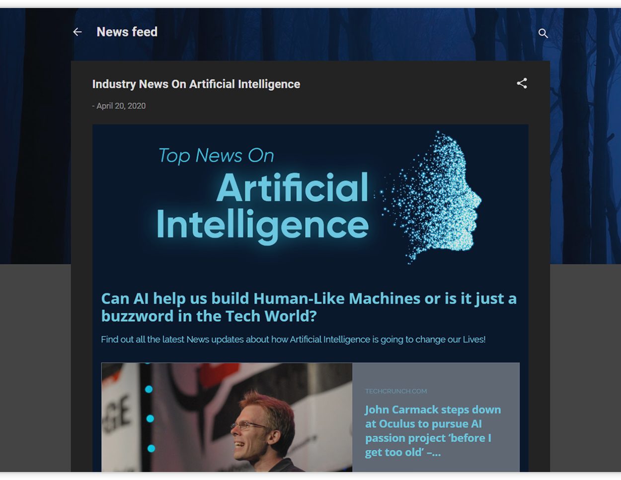How To Add A Newsfeed On Blogger Site With Elink