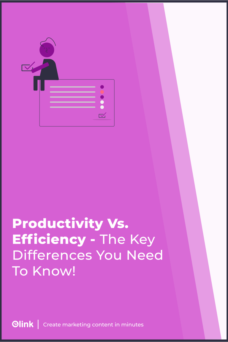 Productivity Vs Efficiency: What's The Difference and Why is it Important?