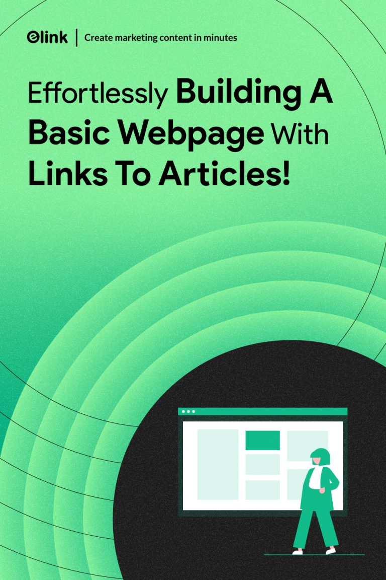 How to Create a Simple Webpage with Links to Articles?