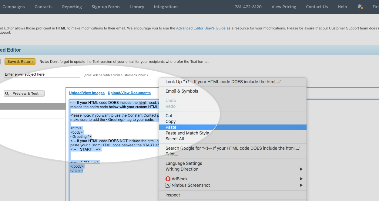 Constant Contact Newsletter: How to Create them in Less time?
